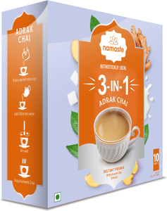 Namaste Chai Instant Tea Premix, Adark Flavor | Assam | Ginger | Milk ...