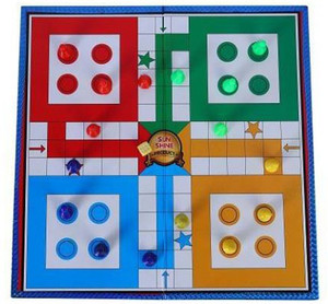 Shree Store 2 in 1 Large Square Ludo Board Game Snakes n Ladder Board ...