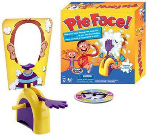 Unique World Trade 02547 Pie Face Splatting Family Fun Game Party & Fun ...