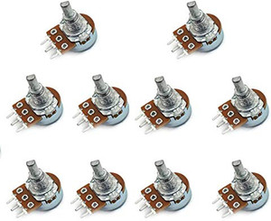 geeta enterprises pack of 10 47K ohm A47k,B47k dual potentiometer ...
