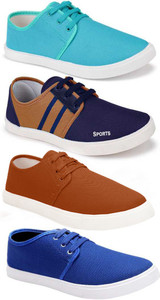World Wear Footwear Combo Pack of 4 Latest Collection Stylish Casual ...