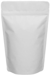 panpack Matte White Resealable Zip Bag Food Storage Aluminum Foil Bags ...