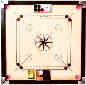 AARAV SPORTS Carrom Board Large Size with Glossy Finish Premium Product ...