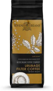 Seven Beans Coffee Company Urubage DARK Roast (80:20) Filter Coffee ...
