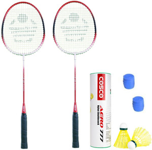 COSCO Cb 88 Badminton Racket (Colour on availability) Combo with Aero ...