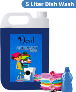 Devil 5 liter washing machine Liquid Detergent Laundry Front Load/Top ...