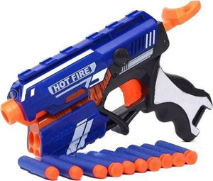 Crazeis Hot Fire Toy Gun with Foam Bullets & Light Toy Guns, Durable ...