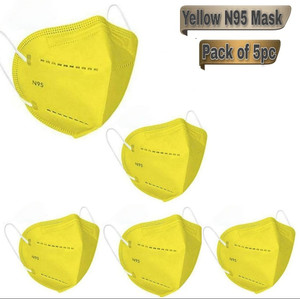 maskofly yellow-n95 yellow-n95-5 Price in India - Buy maskofly yellow ...