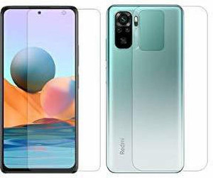 saola Front and Back Tempered Glass for Redmi Note 10 - saola ...