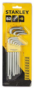 STANLEY STMT92625-8 Long Torx 9 Pcs Allen Key Set Price in India - Buy ...