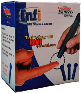 INFI Ultra Fine Lancets Glucometer Lancets Price in India - Buy INFI ...