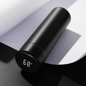 MARCRAZY Smart Flask - Intelligent Temperature Sensing Flask with LED ...