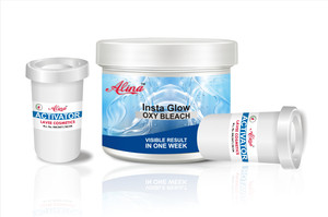 Alina skin bright and glowing with oxy bleach 250 gram Price in India ...