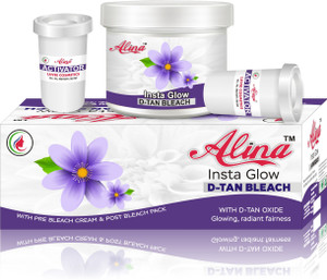Alina Professional D-Tan Skin Bleach Cream 250 GM. (250 GM ) Price in ...