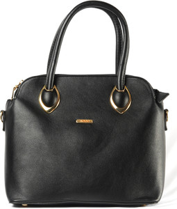 Buy Addo Women Black Handbag Black Online @ Best Price in India ...
