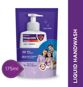 Asian Paints Viroprotek assure Liquid Handwash Skin Care - 175ml*5 Hand ...