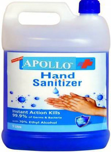 Apollo HAND SANITIZER 5 LT CAN REFILL Can Hand Sanitizer Can - Price in ...