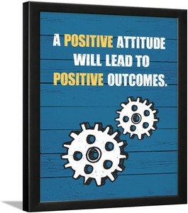 Positive Quotes Frames - Positive Quotes Wall Frame for Office ...