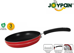 JOYPAN Triple Layer Coating Fry Pan 28 cm diameter with Lid 1 L ...