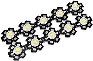 NEXT GEEK DC 1 Watt SMD LED Diode Bulb Lamp with Heatsink White Light ...