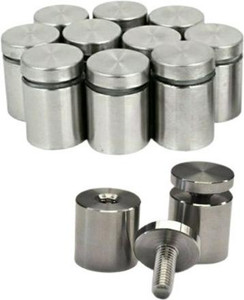 max deals Stainless Steel Spacers for Glass 19mm x 19mm Pack of 10 Pcs ...