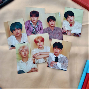 Niki Enterprises 9 cm BTS Life Goes ON Stickers ( Set of 7 ) Self ...