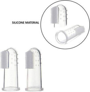 Parhat Baby Silicone Finger Toothbrush , Baby Finger Tooth Brush (3 ...