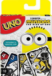 mattel GAMES UNO Minions Card Game 2 - The Rise Of Gru - UNO Minions ...