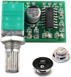 SunRobotics PAM8403 5V Amplifier + 2Pcs 4 ohm, 3 watt Speakers - Mini ...