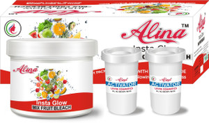 Alina FACE GLOW MIX FRUIT BLEACH CREAM(250G) Price in India - Buy Alina ...