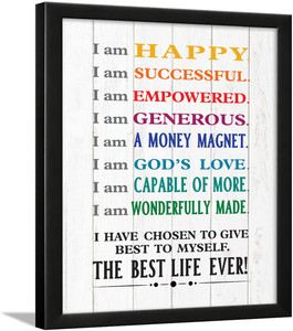 Affirmations Posters – Positive Affirmations Frames - I Am Affirmation ...