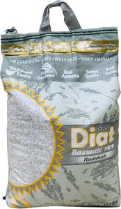 diat basmati rice Badshah Mogra Rice, Broken Small Medium Grains ( 10 ...