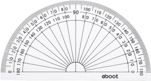 Flipkart.com | Wikkie Geometric D Ruler For Mathematical Angle ...