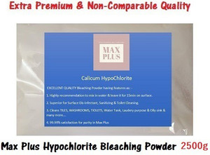 Maxplus Bleaching Powder 2.5kgs for Surface Disinfectant, Sanitizing ...