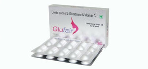 Glufair COMBI PACK OF L-GLUTATHIONE AND VITAMIN C Price in India - Buy ...