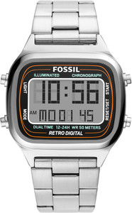 FOSSIL Retro Retro Digital Watch - For Men - Buy FOSSIL Retro Retro ...