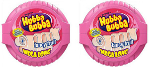 Wrigleys Hubba Bubba Fancy Fruit Mega Long Chewing Gum [MADE IN USA ...