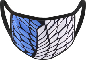 ComicSense Re-Usable Unisex AOT Logo Anime Reusable, Washable Cloth ...