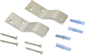 RUHE Nut & Bolt Set Premium Quality Stainless Steel Urinal Bracket with ...