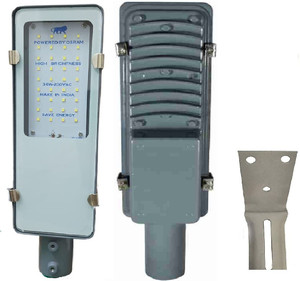 SURYA CIRCUIT 36 watt led street light ,glass model,grey body,2 years ...