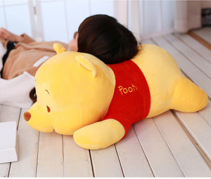 Gadget Mart 60 cm Imported Cute Lying Pooh Stuffed Soft Plush Toy - 60 ...