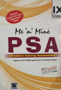 Me 'n' Mine PSA (Problem Solving Assessment) Class-IX: Buy Me 'n' Mine ...