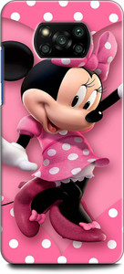 Wall Art Back Cover for Poco X3 MINNIE MOUSE, MICKEY MOUSE, CARTOON ...