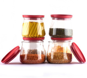 JANVY Plastic Grocery Container - 800 ml Price in India - Buy JANVY ...