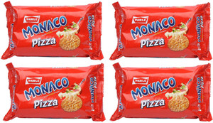 PARLE Monaco Pizza (120 g - Pack of 4) Cookies Biscuit Price in India ...