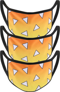 ComicSense Re-Usable Unisex Zenitsu's Cloak Anime Reusable, Washable ...