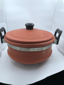 Keshvi Biryani Handi Pot with lid and Handle for Cooking on Gas ...