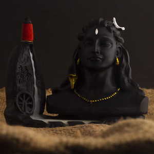 Rolimoli Maha Shivratri Adiyogi Dhyana Mudra Fountain Shiv Statue with ...