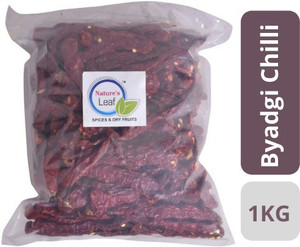 nature's leaf Byadgi Chilli/ whole Sun dried Byadgi Stemless Chilli ...