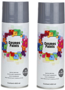 Cosmos Paints Grey Spray Paint 800 ml Price in India - Buy Cosmos ...